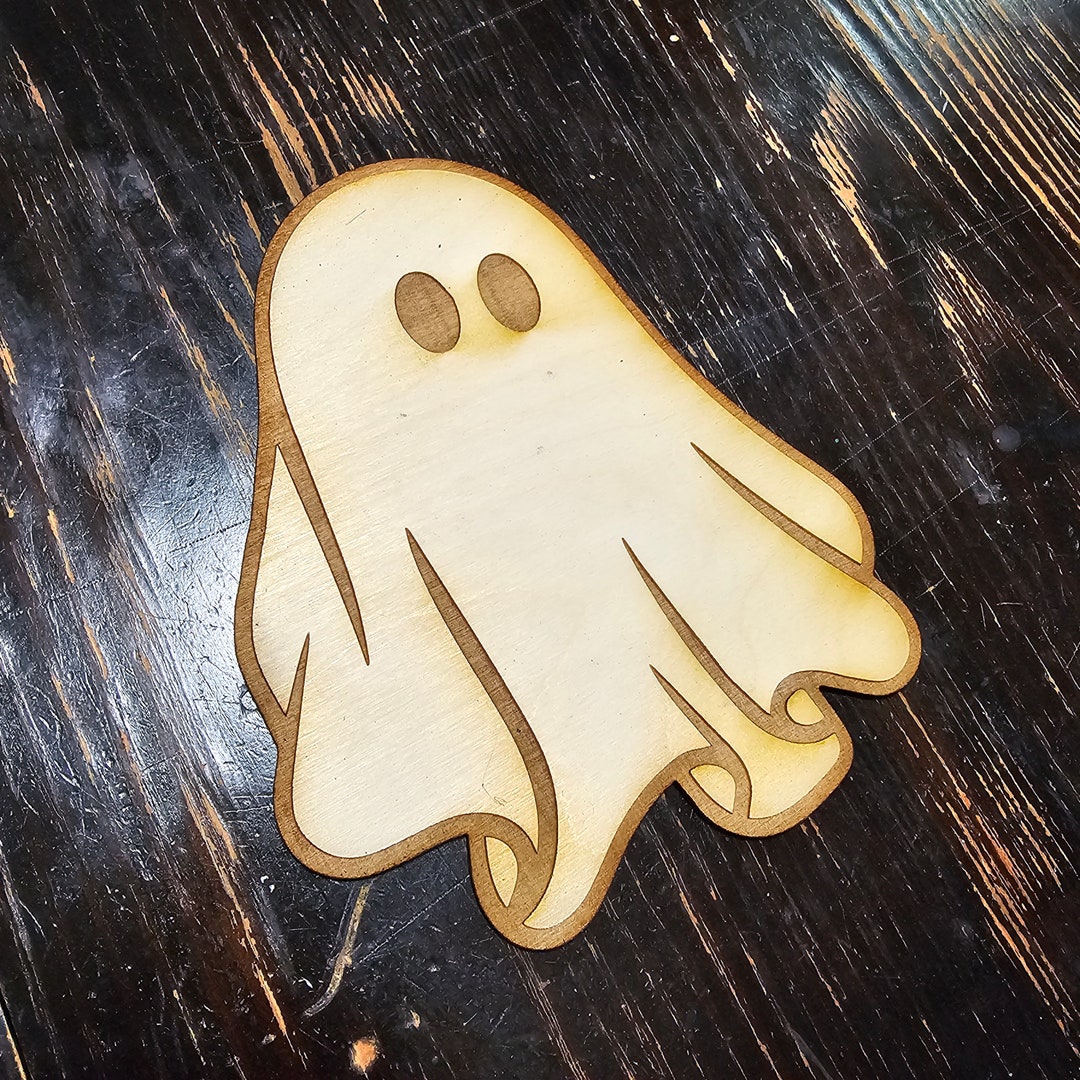 Paint Your Own Ghost, Engraved Ghost, Halloween Decoration Ghost - Etsy