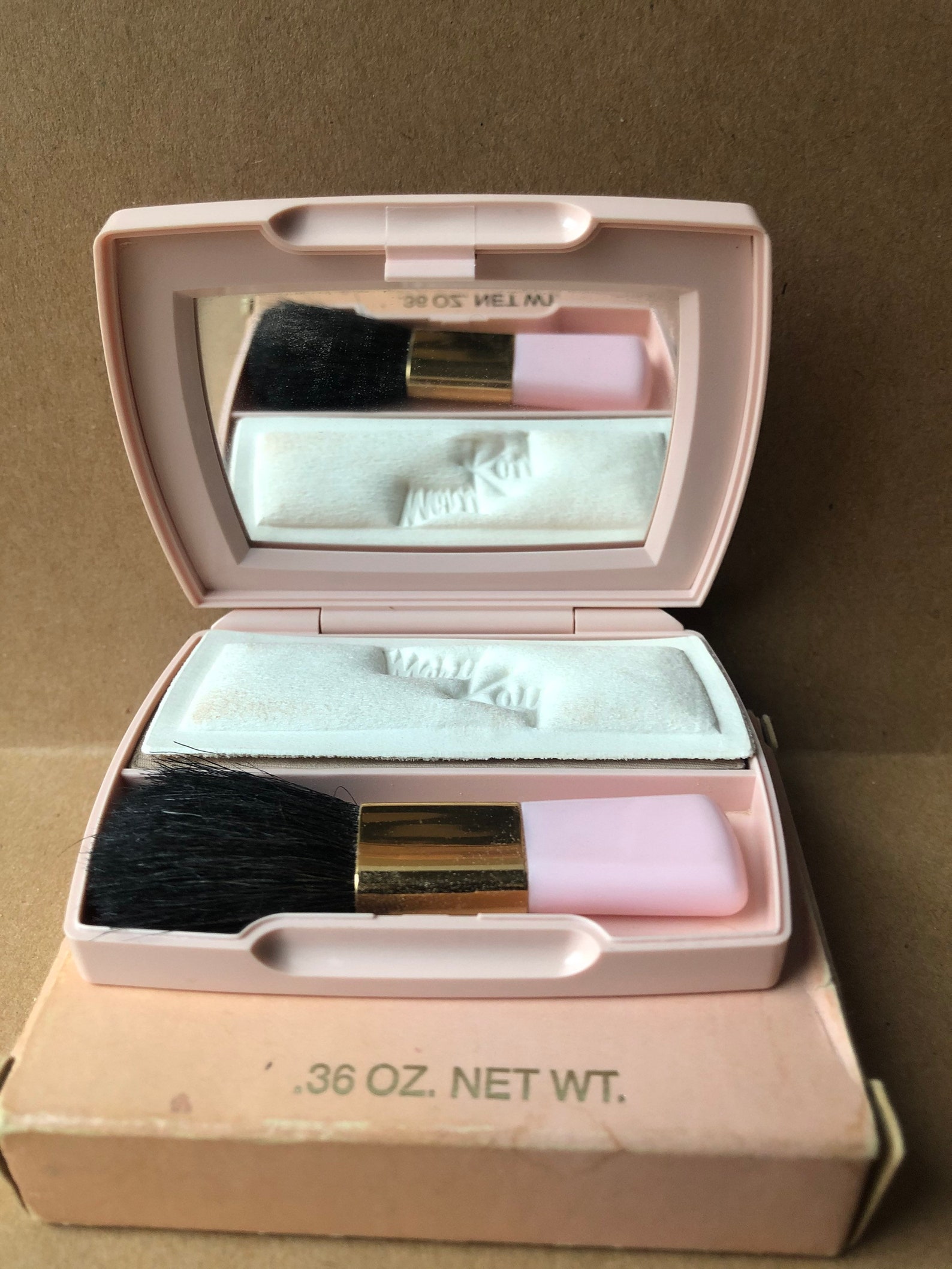 Vintage Mary Kay Pink Plastic Translucent Pressed Powder Sheet | Etsy