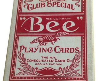 Bee Playing Cards - Etsy