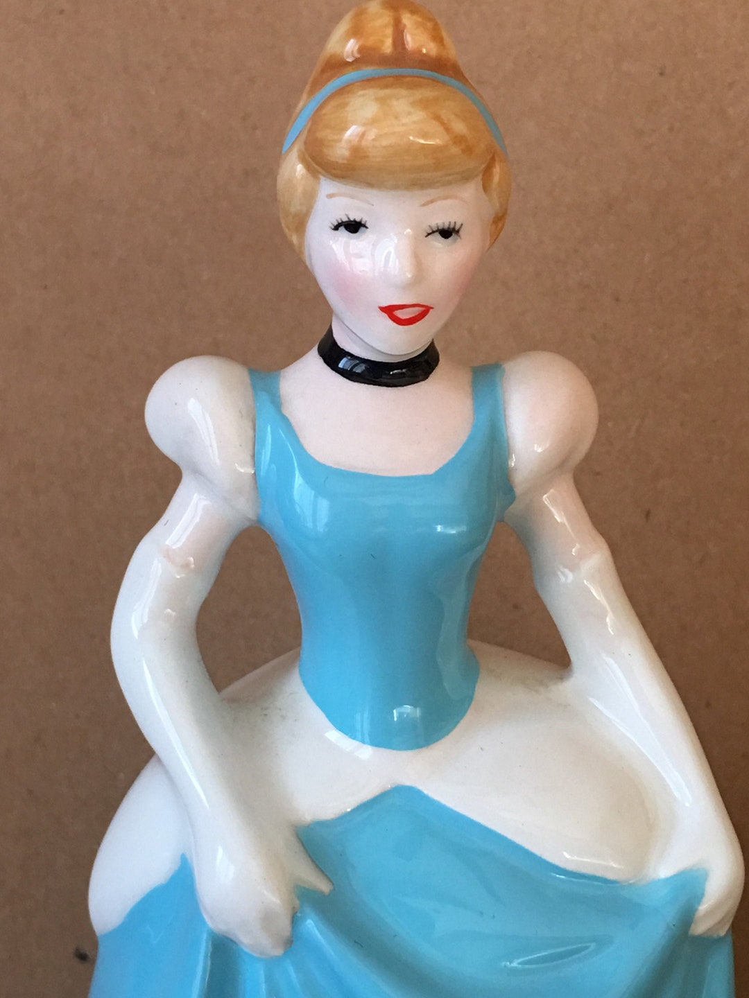 Cinderella Disney Ceramic Porcelain Figurine Made in Japan - Etsy