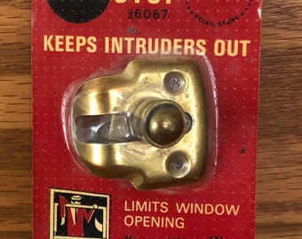 Vintage Window Stop - Etsy