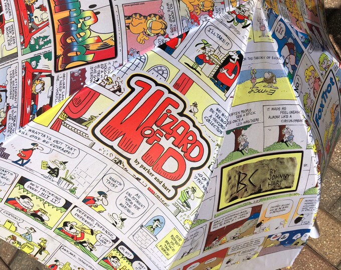 Comic Strip Newspaper Garfield BC Wizard of ID Fox Trot Fun Umbrella ...