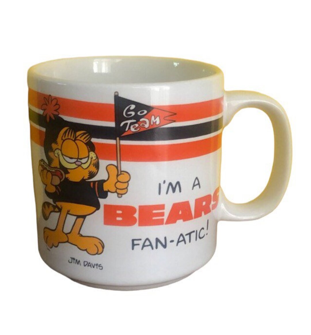 1978 Garfield Go Team Im A Bears Fan atic ENESCO NFL - Etsy