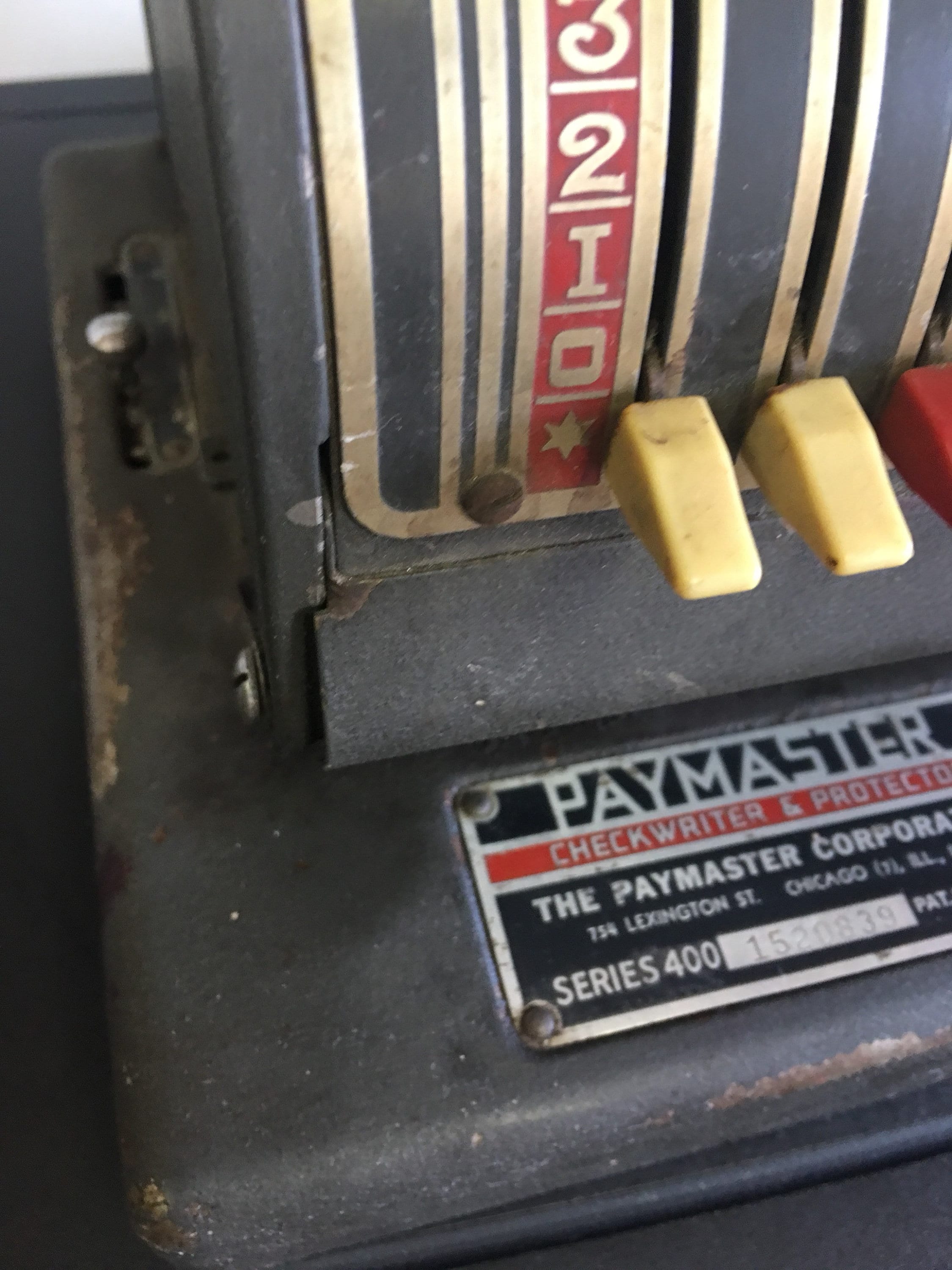 Paymaster Checkwriter Vtg and Protector Series 400 the | Etsy