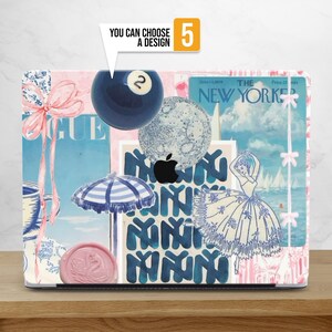 Cute Aesthetic Scrapbook MacBook Case Summer MacBook Air 13 Case Sea ...