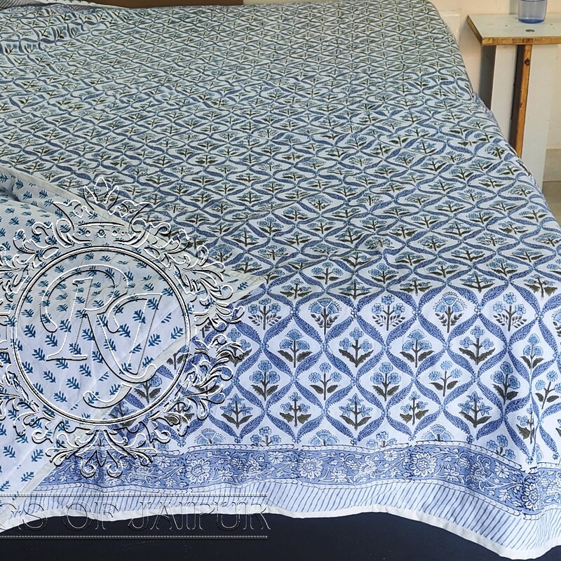 Block Print Quilt - Etsy