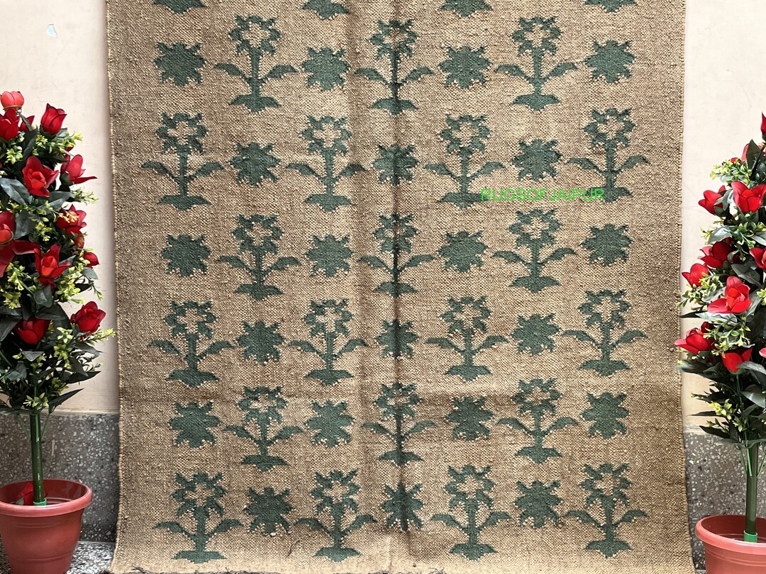 Green Tree of Life Rugs, Palm Tree Rugs, Camel Colour Base Rugs, Wall ...