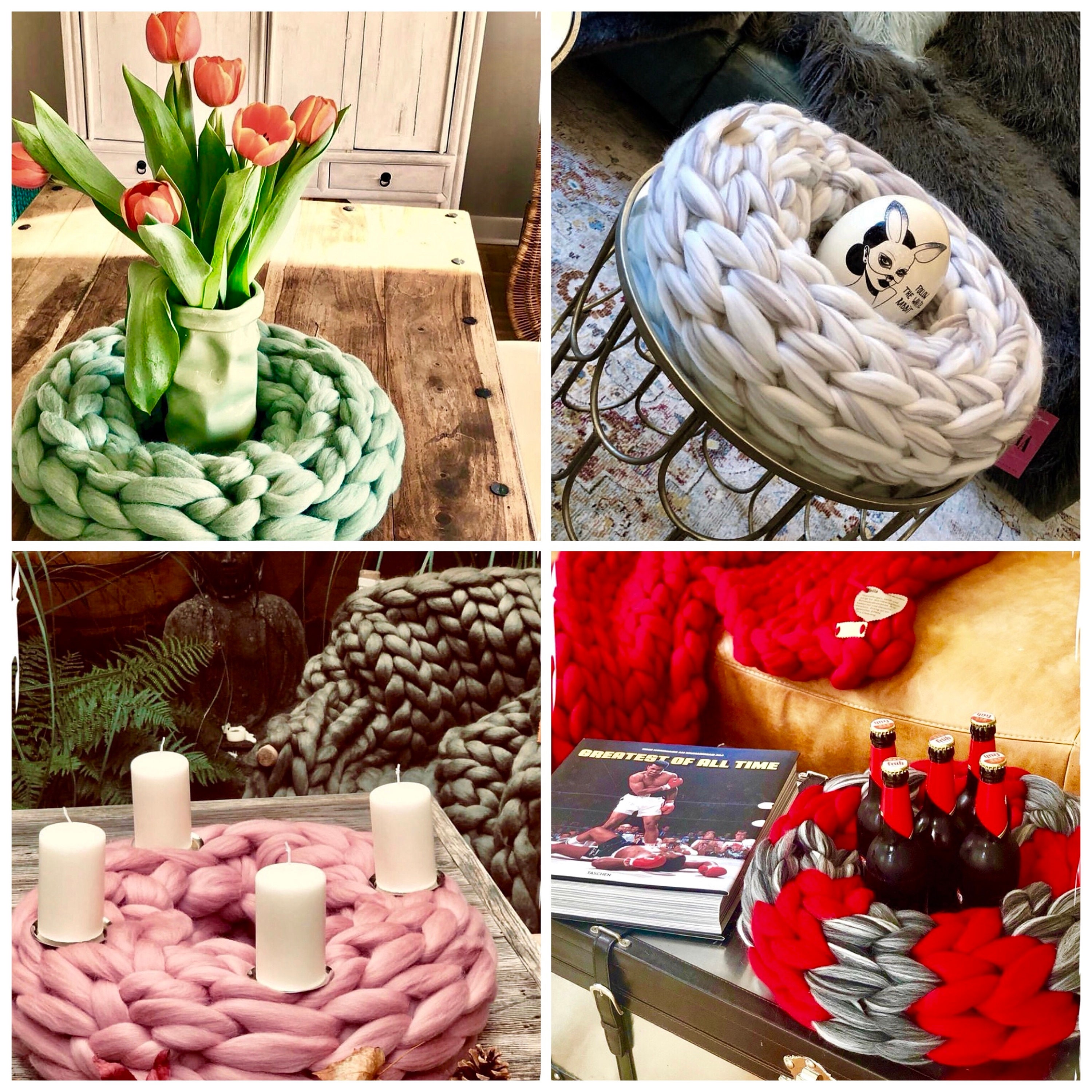 Giant Yarn Chunky Yarn 100% Merino Wool Yarn Super Bulky | Etsy