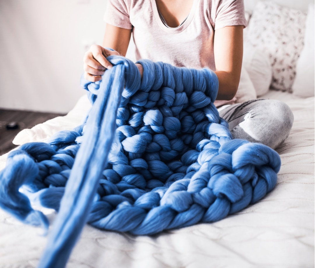 Giant Yarn, Chunky Yarn 100% Merino Wool Yarn Super Bulky Yarn, Merino ...