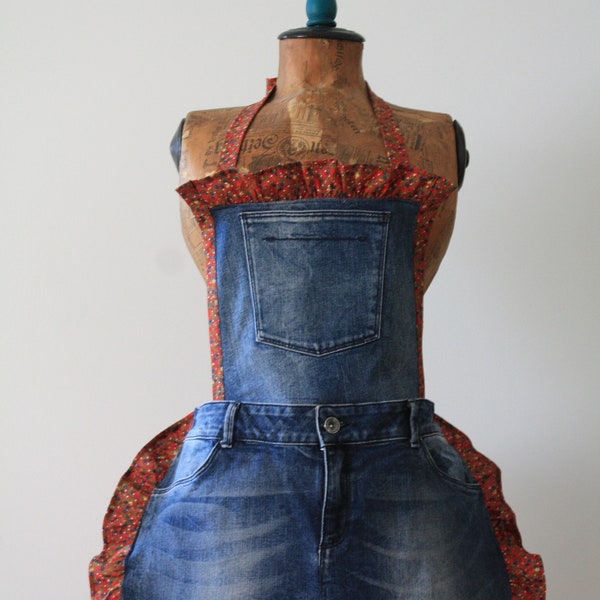 Jeans Apron - Etsy