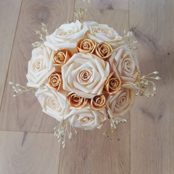 Gold Bouquet - Etsy