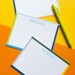 Colorblock Border Stationery Personalized Stationery - Etsy