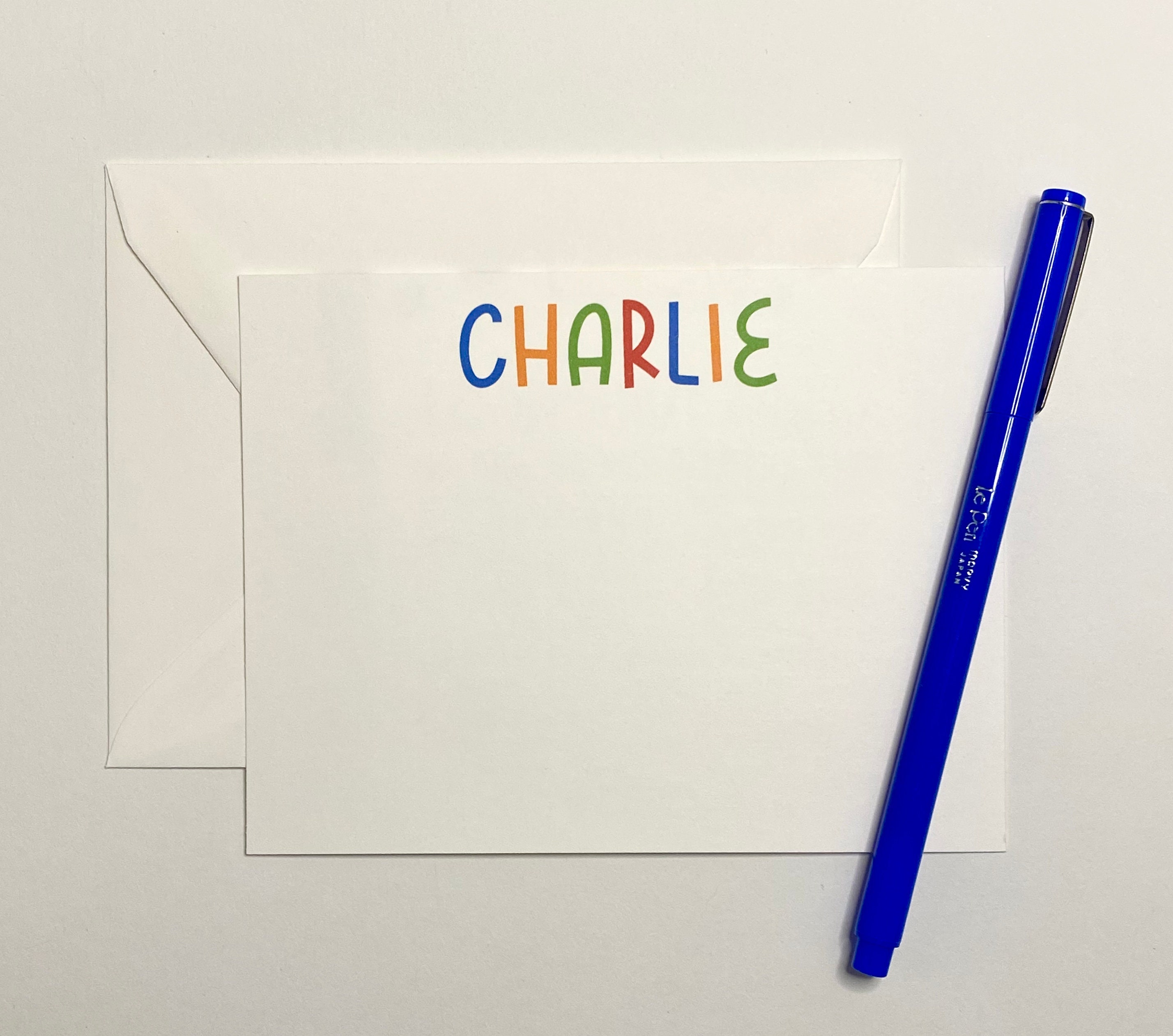 Colorful Stationery Set Personalized Stationery Kids | Etsy