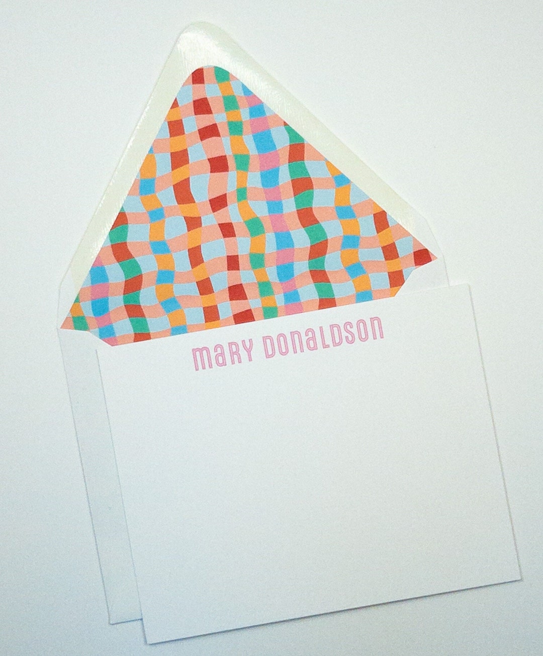 Lined Stationery Set | Personalized Notecards - Etsy