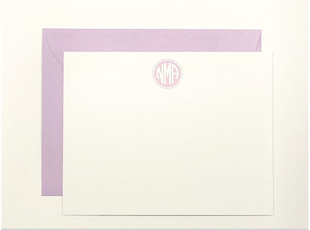 Monogram Stationery Set | Personalized Stationery - Etsy