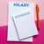 Shadow Text Notepad Personalized Notepads - Etsy