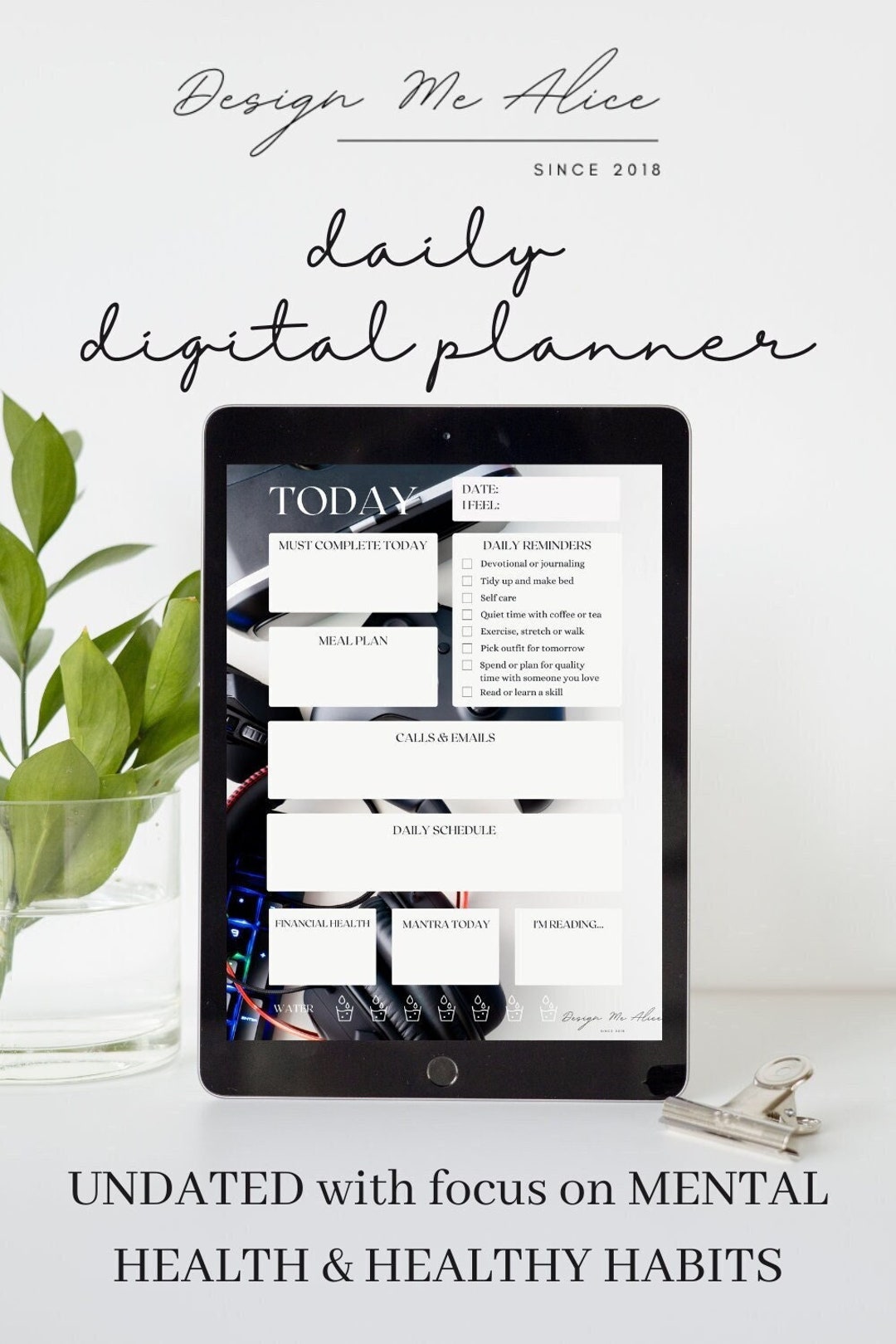 The Jake Gamer Design Daily Planner Digital Download Get Organized ...