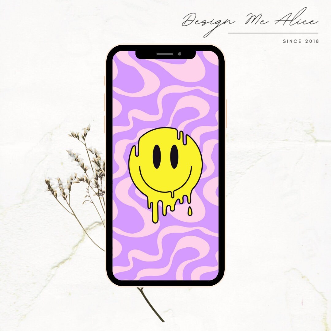 Y2k 2000s Smile Happy Melting Vibes Groovy Retro Vintage Aesthetic ...