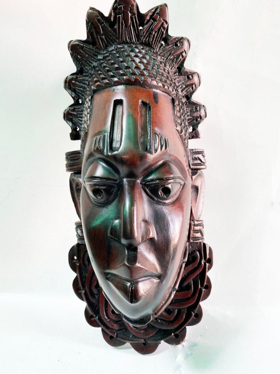 African Art Benin Festac Mask Active Large Ijo Sculpture Art Objects ...