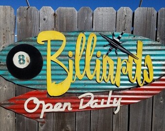 Lakeside Lounge Retro Corrugated Metal Sign Boats Boat Dock Camping ...