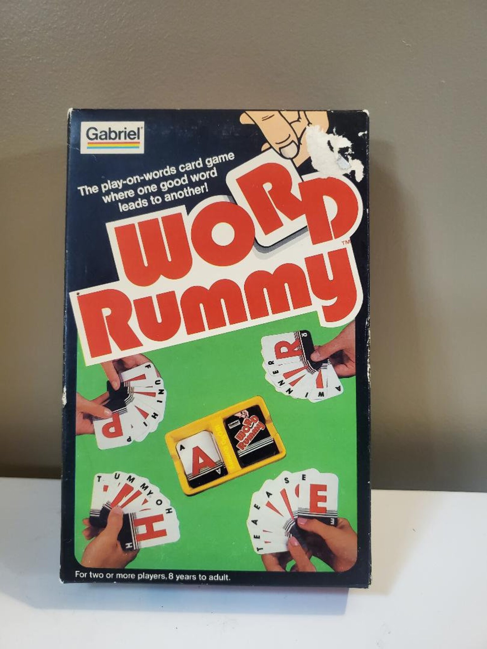 Vintage Word Rummy Card Game 1980 by Gabriel No. 71220 - Etsy