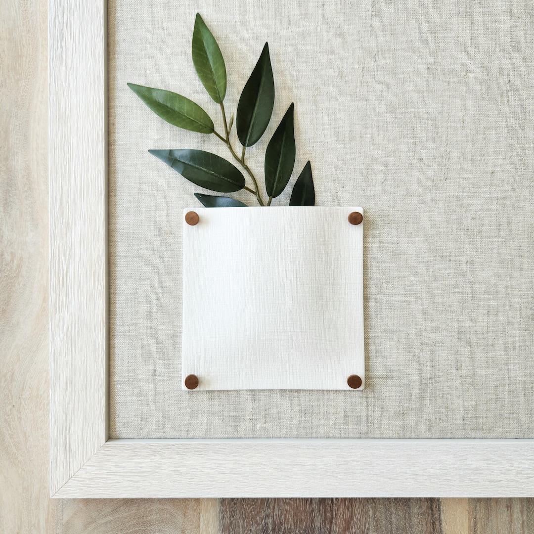 Pinboard Clay Flower Pocket | Modern Bulletin Board Floral Holder ...