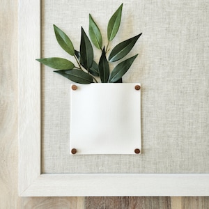Pinboard Clay Flower Pocket | Modern Bulletin Board Floral Holder ...