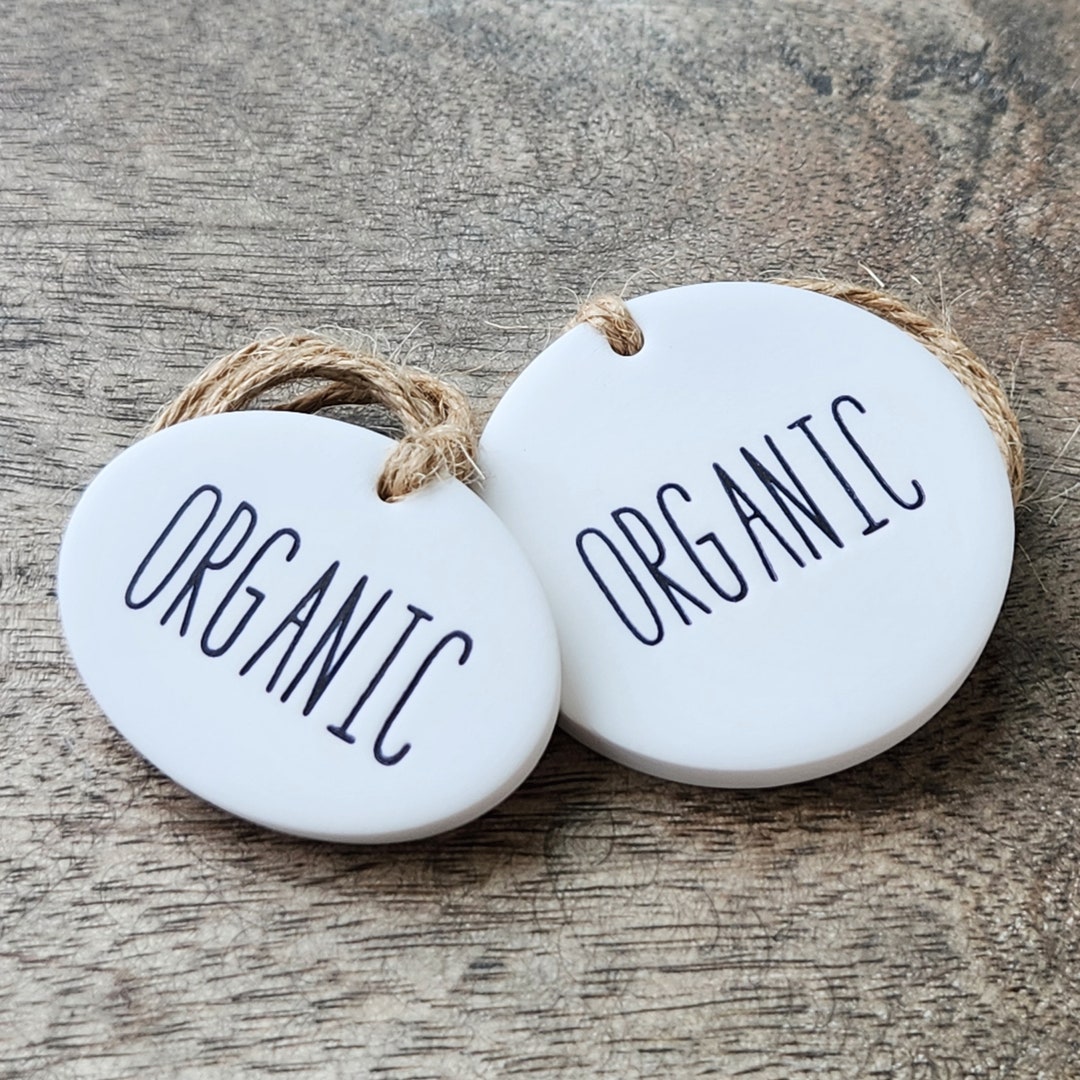 Organic Food Label Organic Soap Dispenser Tags Farmers Market Organic ...