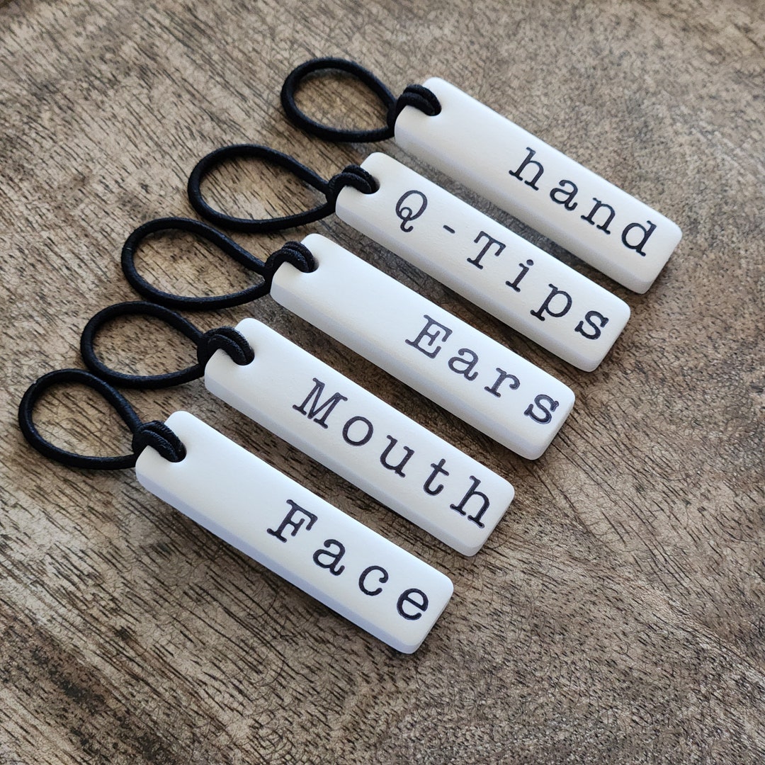 Soap Dispenser Labels Set Small Custom Canister Tag Lotion Dish Soap ...