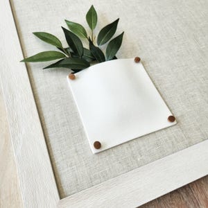 Pinboard Clay Flower Pocket | Modern Bulletin Board Floral Holder ...
