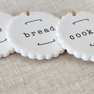 Personalized Farmhouse Style Kitchen Labels to Organize Mason Jars ...