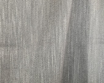 Grey Herringbone Woven Pattern Upholstery Fabric by the Yard SKU ...