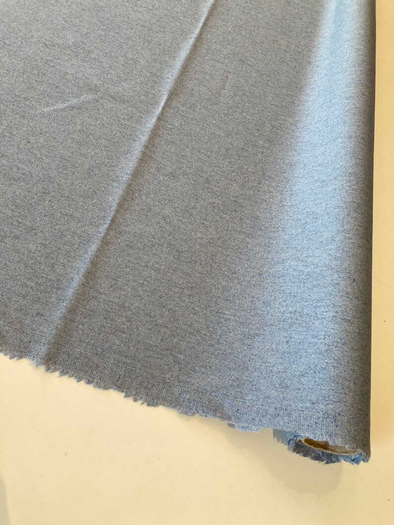Light Blue Wool Upholstery Fabric - Etsy