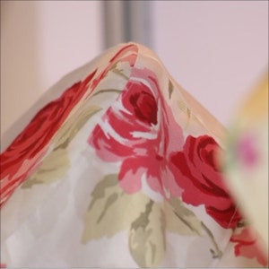 Simple Sassy Cotton Summer Hat for Women Bright Floral Red - Etsy