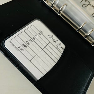 Horizontal Reusable Cash Breakdown Set of 3 Teller Bank Slips - Etsy