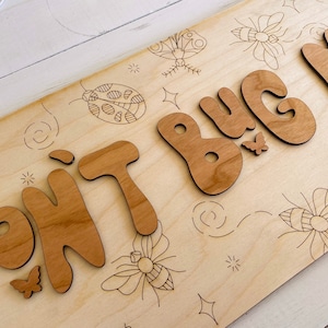 Don't Bug Me, Bugs Sign, Insect Decor, Bug Lover Gift, Kid Room Bug ...