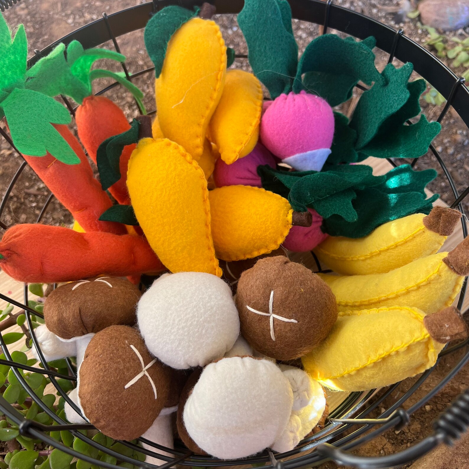 Felt Mangos, Felt Fruit, Felt Food, Felt Food Toys, Felt Food for Kids ...