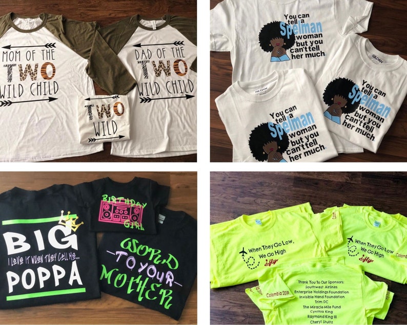 Custom Shirt Order Custom Shirts Custom Gifts Custom - Etsy