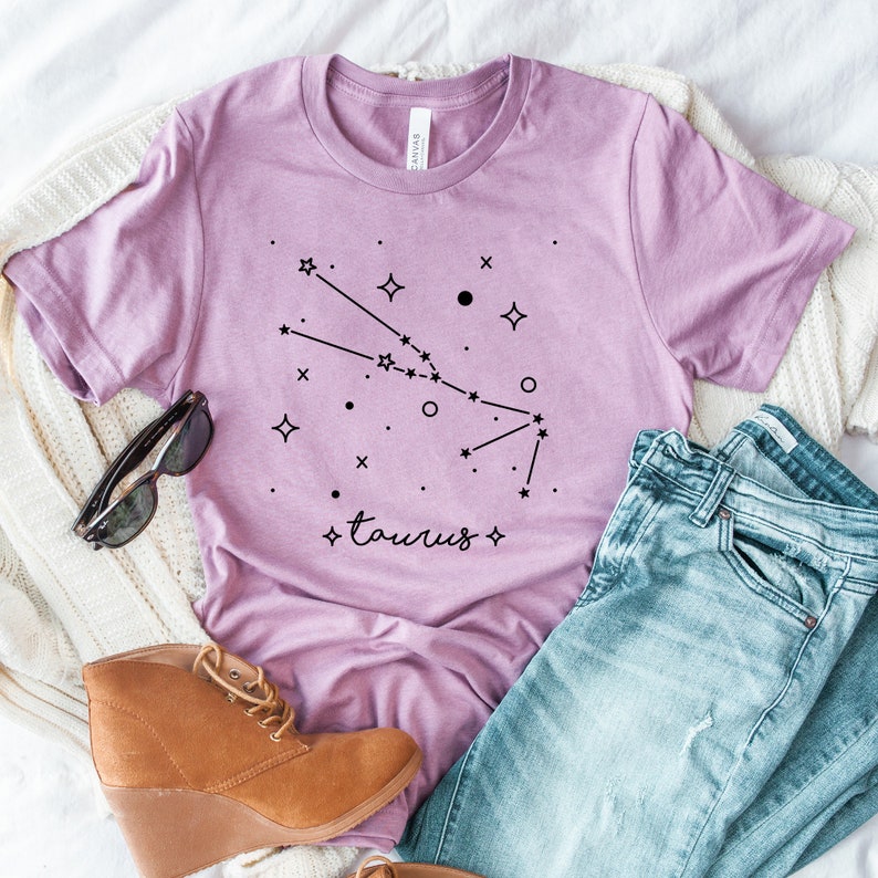 Astrology Clothing Taurus Star Constellation Zodiac Symbol - Etsy