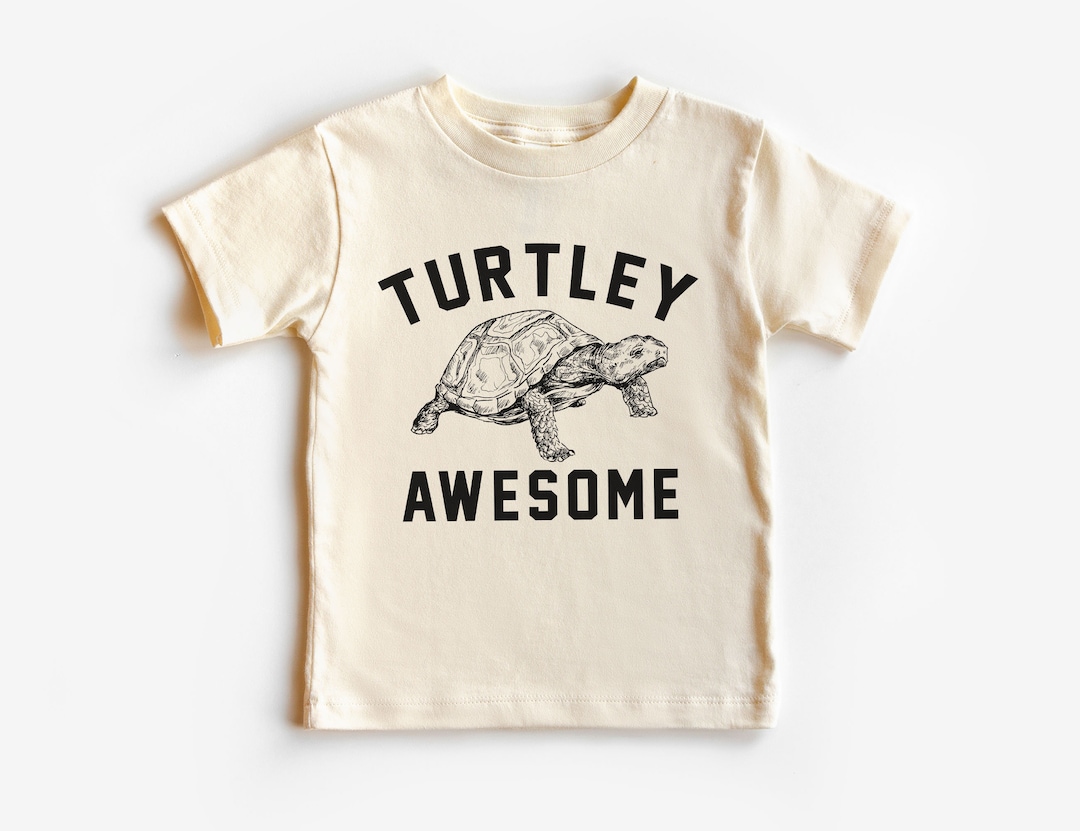 Turtley Awesome Toddler Shirt - Turtle Reptile Kids Tee - Future ...