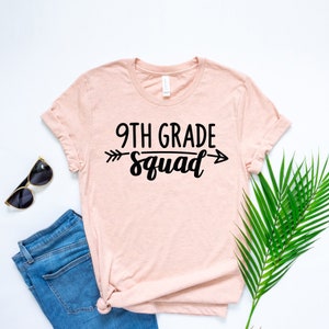 Ninth Grade Teacher Shirt 9th Grade Squad High School Gift - Etsy