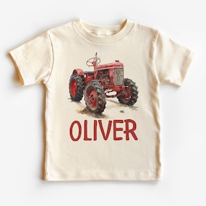 Red Tractor - Etsy
