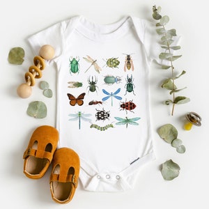 Retro Bugs Toddler Shirt - Cute Entomology Children's Clothing - Future ...