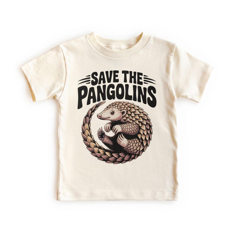 Pangolin Kids Tshirt - Etsy