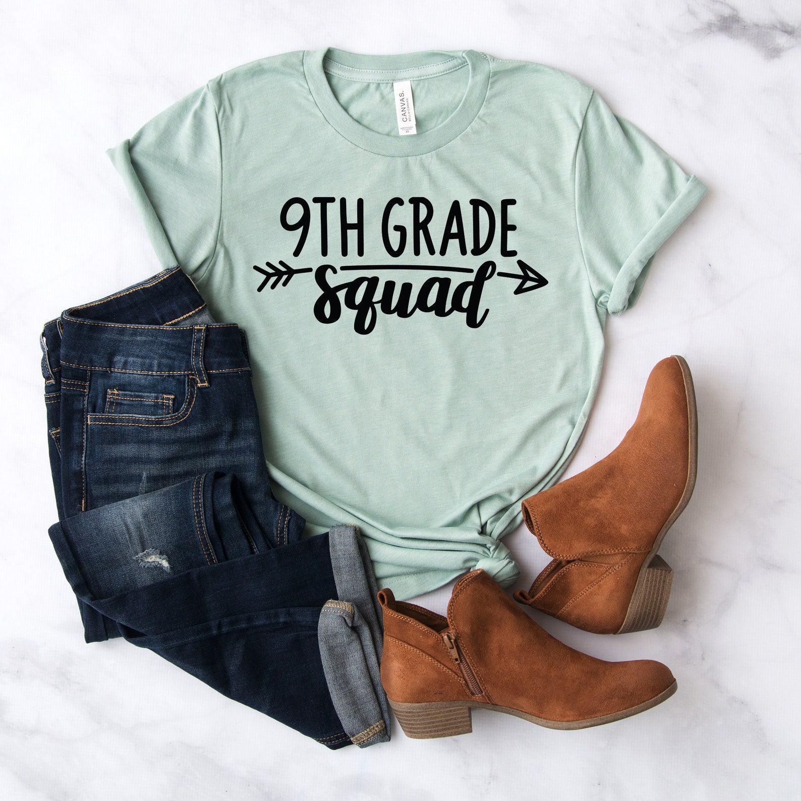 Ninth Grade Teacher Shirt 9th Grade Squad High School Gift - Etsy