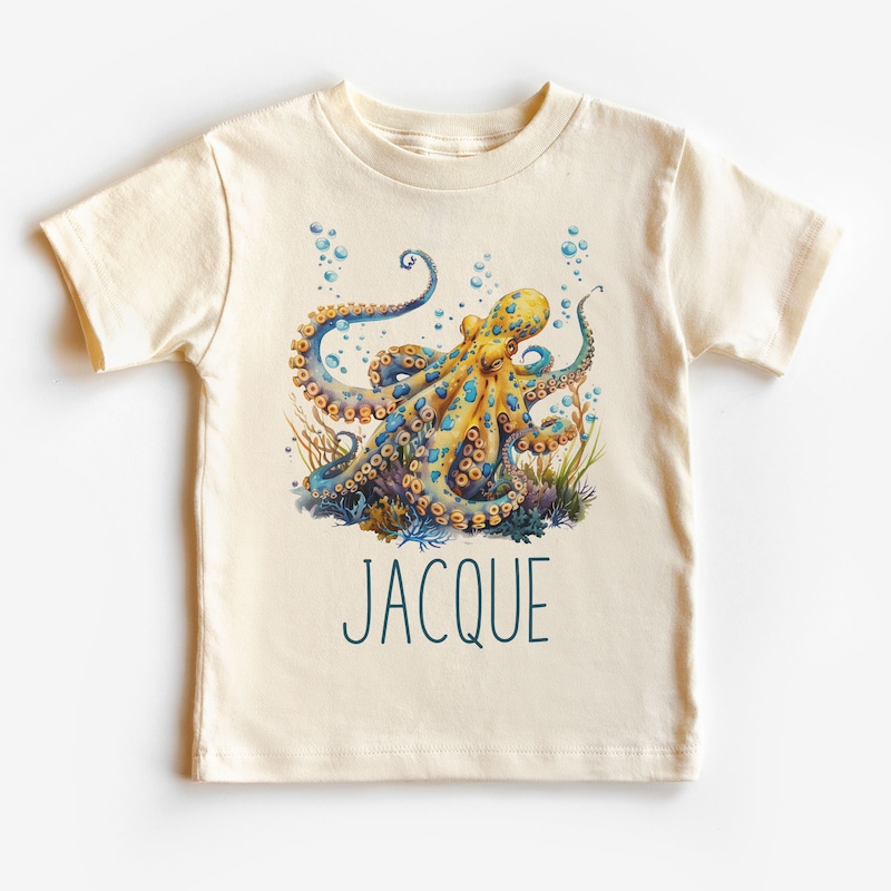 Toddler Octopus T Shirt - Etsy