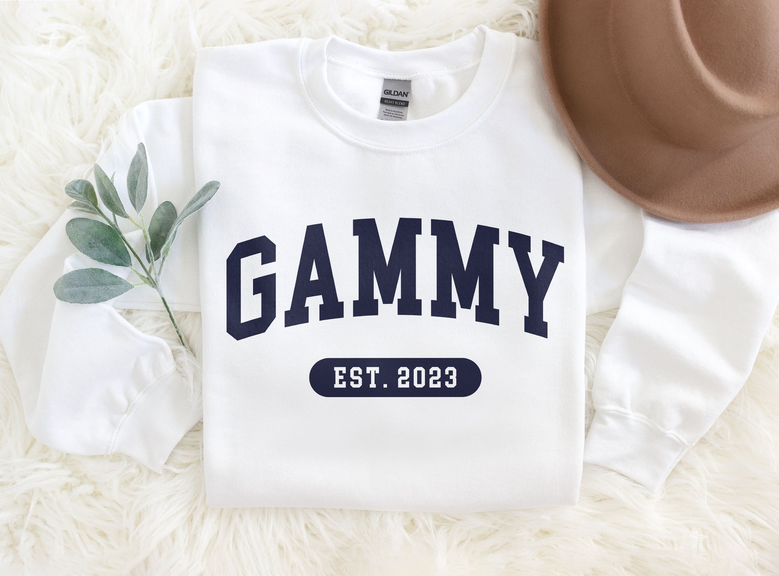 Custom Gammy Sweatshirt - Gammy Varsity EST - Choose Your Year ...