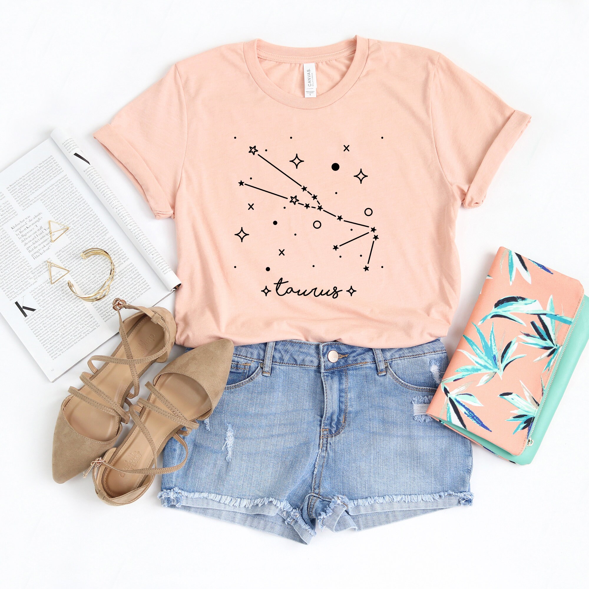 Astrology Clothing Taurus Star Constellation Zodiac Symbol | Etsy
