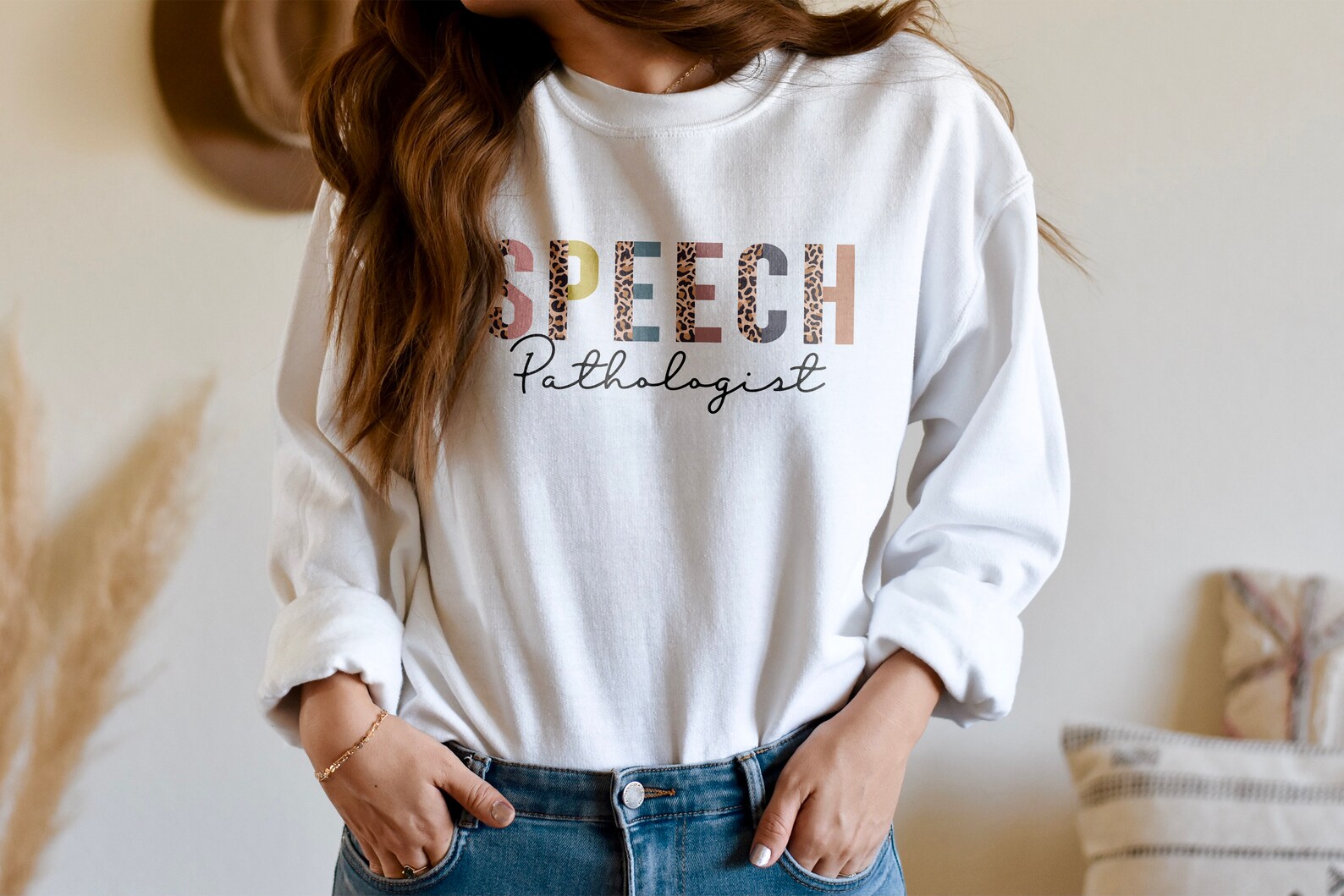 Speech Language Pathology Sweatshirt Speech Pathologist - Etsy