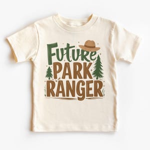 Park Ranger Kids Shirt - Future Park Ranger Hat Outfit - Vacation ...